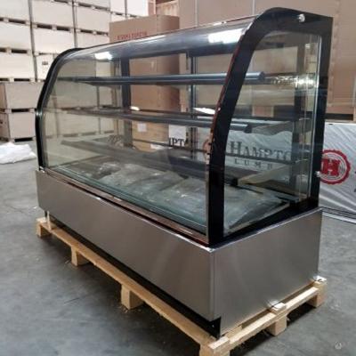 Cina contenitore per esposizione di vetro del forno della porta per il negozio del forno con ETL/CE in vendita