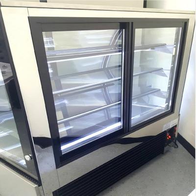Cina contenitore per esposizione di vetro del forno della porta per il negozio del forno con ETL/CE in vendita