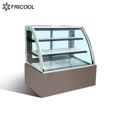 China High quality cake display chiller pastry showcase fridge for bakery equipment with CE/ETL for sale