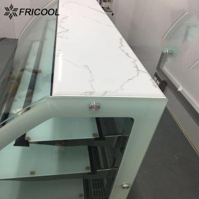 China High quality cake display chiller pastry showcase fridge for bakery equipment with CE/ETL for sale