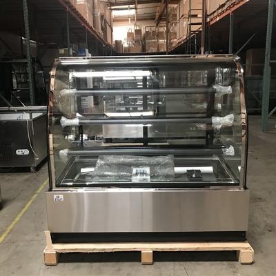China Refrigerador de la exhibición de la torta de Rfrigrerated para la tienda de la panadería con CE/ETL en venta