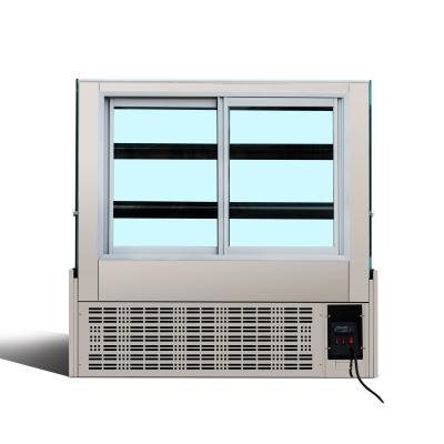 China Refrigerador de vidro da porta da mostra da pastelaria da vitrina do bolo para a loja da padaria com CE/ETL à venda