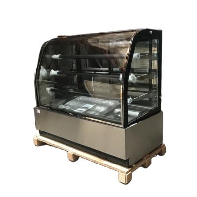 China O bolo da exposição da padaria refrigerou o armário para a loja da padaria com CE/ETL à venda
