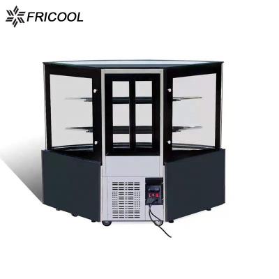 China refrigerador de canto refrigerado do bolo da vitrina da padaria com CE/ETL à venda