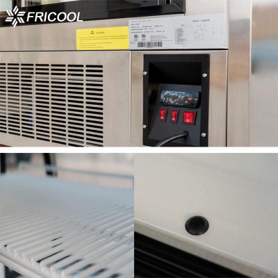 Cina CE refrigerato commerciale arieggiato ETL del caso 22 Cu.Ft della ghiottoneria in vendita