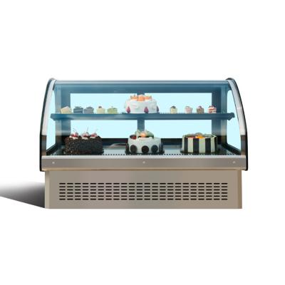 中国 3.3CU.FTのパン屋の店のためのガラス冷やされていたパン屋の陳列ケース 販売のため