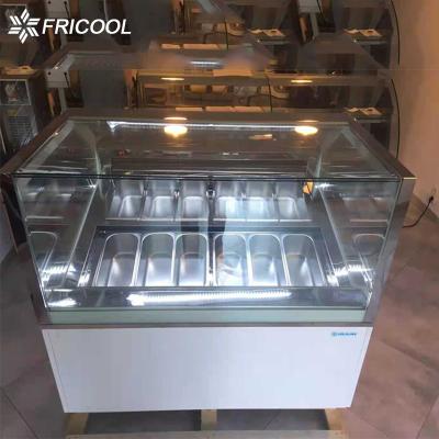 Cina Congelatore commerciale 220V 50HZ della vetrina di Gelato del ℃ di Fricool -18 in vendita