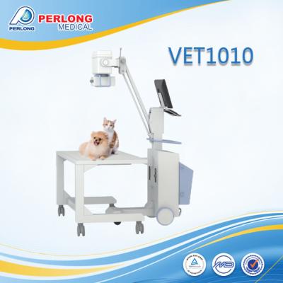 China 100mA veterinary x-ray equipment VET 1010 with battery for sale