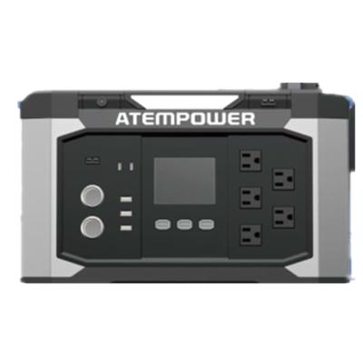 China upgrade 1500W MPPT BMS power station LifePO4 battery solar power generator emergency power supply for camping for sale