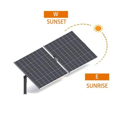 China Cheap, easy to install, high reliability, single axis solar tracker for sale