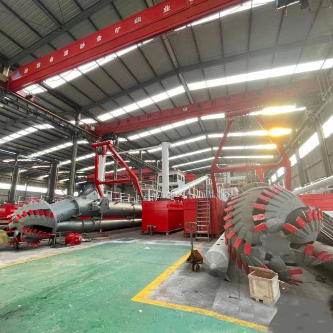 Newly made cutter head river dredger in stock