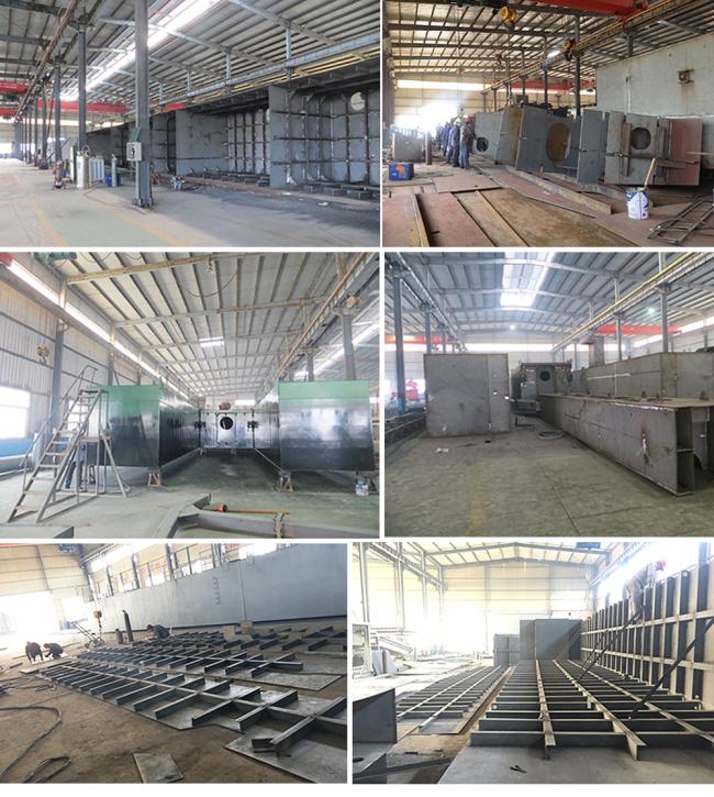 Weifang Jin Meng Dredger Company Workshop Interior