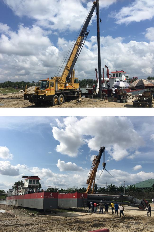 JMD650 dredger assembly and training