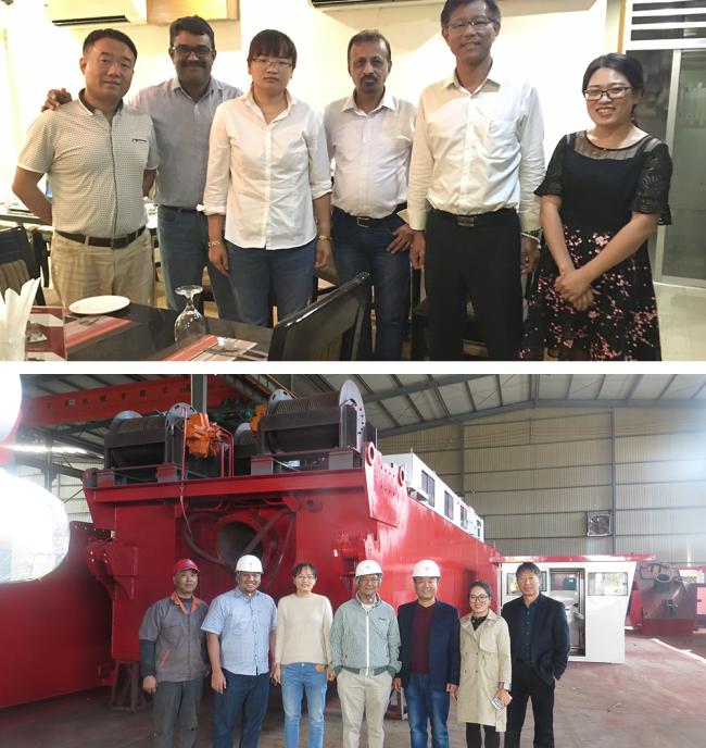 JMD450 dredger ship ready for delivery