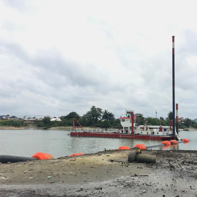 JMD550 River Dredger in Bangladesh