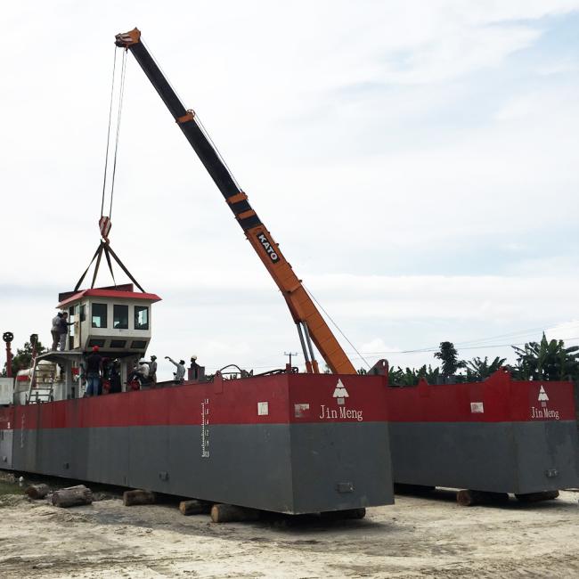 Dredger Installation Process