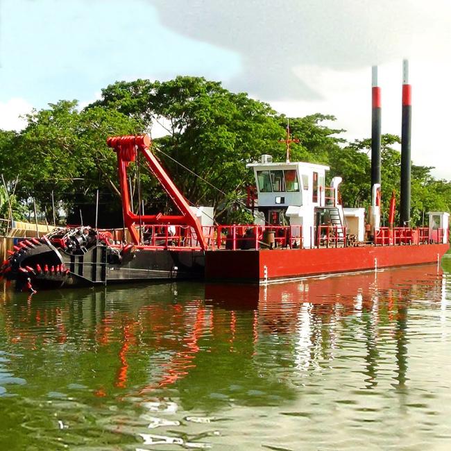JMD650 Dredging Ship in operation