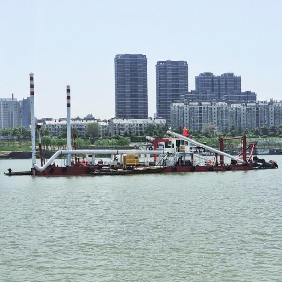22 inch Cutter Suction Dredging Ship Middengrootte Voor Rivier Sand Suction