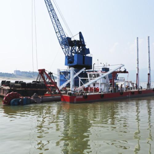Nave da dragaggio pesante Dredger a ruote a secco per la desalinizzazione Nave da dragaggio 10,00 m3/h