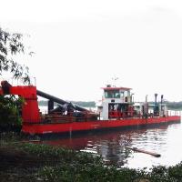 Quality 22 inch River Dredger Ship Cutter Head Suction Dredger with Submersible Pump up for sale
