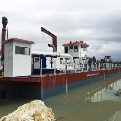 China Design Suction Csd Dredger With Diesel Engine Cummins Or WEICHAI for sale