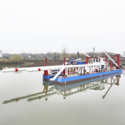 China Customizable Cutter Suction Dredge Centrifugal Dredge Pump Type for Dredging with 100kW Cutter Head Power for sale