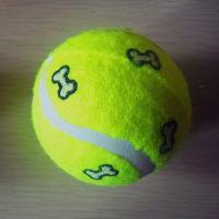 China Inflatable Jumbo Tennis Ball 8.5 Inch Polyester Felt Waterproof Soft Touch for sale