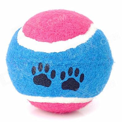 Pelota de tenis de juguete de goma ecológica para juegos de mascotas