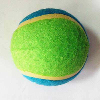 China Snow printing tennis ball toy for sale
