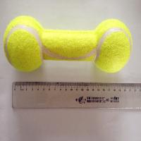 China Small Pet Tennis Balls 2.5cm Natural Rubber Dog Balls Safe Non-Toxic for sale