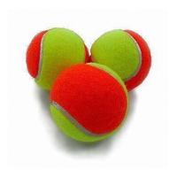 China Natural Rubber Pet Tennis Balls 2.5 Inch Safe Dog Toy for Interactive Play for sale