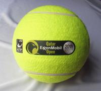 China Oversize Tennis Ball for Pet Toy 9.5 Inch Diameter Polyester Felt Rubber Bladder for sale