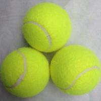 China 2.5 Inch Training Tennis Ball for Pets Safe Natural Rubber Dog Toy 5000pcs MOQ for sale