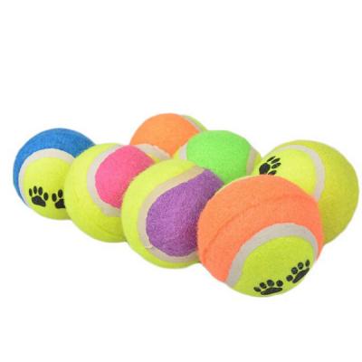 China colored  pet tennis ball for sale