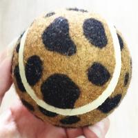 China Durable Dog Toy Ball 6.5cm Interactive Fetch Toy for Small Medium Dogs for sale