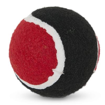 China Dogzilla Tuff Tennis Ball for Pets, Medium, Black and Red for sale