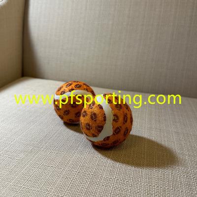 China Custom logo 2.5" Diameter Eco-Friendly Rubber Pet Tennis Balls For Dogs Pet Safe Dog Toys for Exercise Training for sale