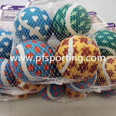 China Indestructible Dog Ball Pet Tennis Ball Dog Toy Training Ball For Aggresive Chewers en venta