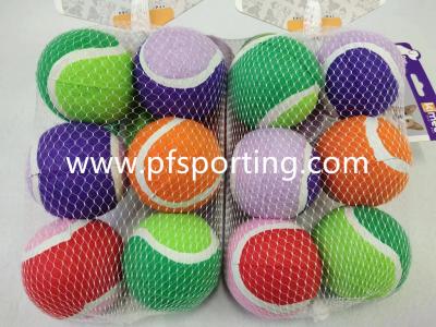 China Factory Price Customized Color Interactive Chew Rubber Custom Pet Tennis Balls,Pet Toy Ball en venta