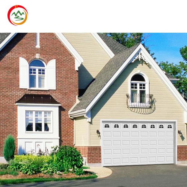 Quality High Quality Residential Waterproof Automatic Sectional Garage Door Steel Material Direct From China Factory Wholesale Villas for sale