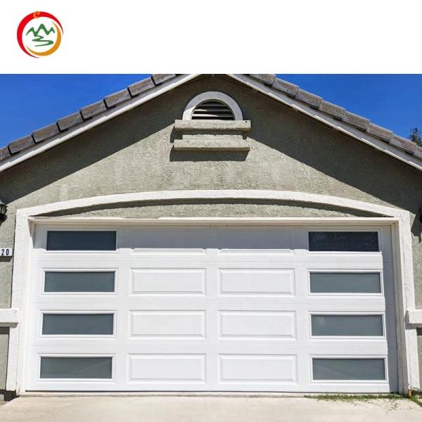 Quality Modern Style Customizable Steel Flip Sectional Lift Overhead Garage Door Factory Price Finished Surface for Home Use for sale
