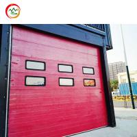 Quality Modern Designed Automatic Sectional Thermal Insulation Steel Overhead Garage for sale