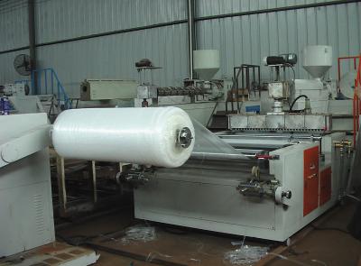 China 2 laag het Lamineren Bellenfilm die Machine, LDPE Film Blazende Machine maken Te koop