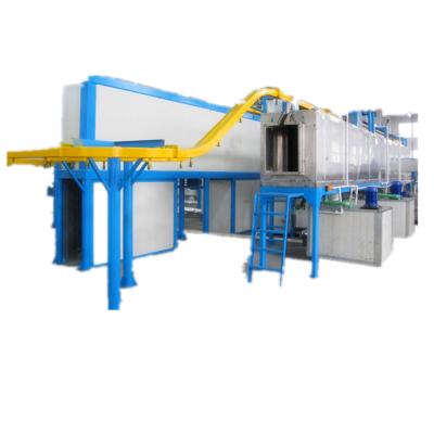 China Biggest !!! Manufacturer Spray pretreatment powder coating line for sale