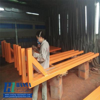 China Powder Coatings production line/powder spray line(manual or automatic) for sale
