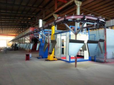 China automatic electrostatic powder coating line for 30 years experience for sale