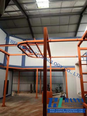 China Computer valve control box full bridge type curing oven powder coating equipment machine line for sale