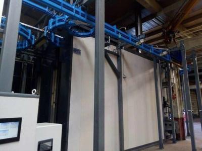 China Power and Free Conveyor Powder Coating Plant For aluminium profile for sale