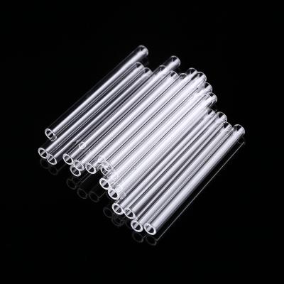 China High Temperature Resistant Frosted Quartz Glass Tube/Milky Frosted Glass/Fused Quartz Frosted Glass Tubing with wholesa for sale