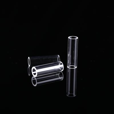 China lead free Quartz Short Glass Tube for lighting Corrosion-resistant Quartz Tube free lead tube for sale